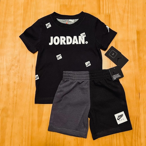 Nike | Matching Sets | Nike Air Jordan Tshirt And Shorts Set | Poshmark